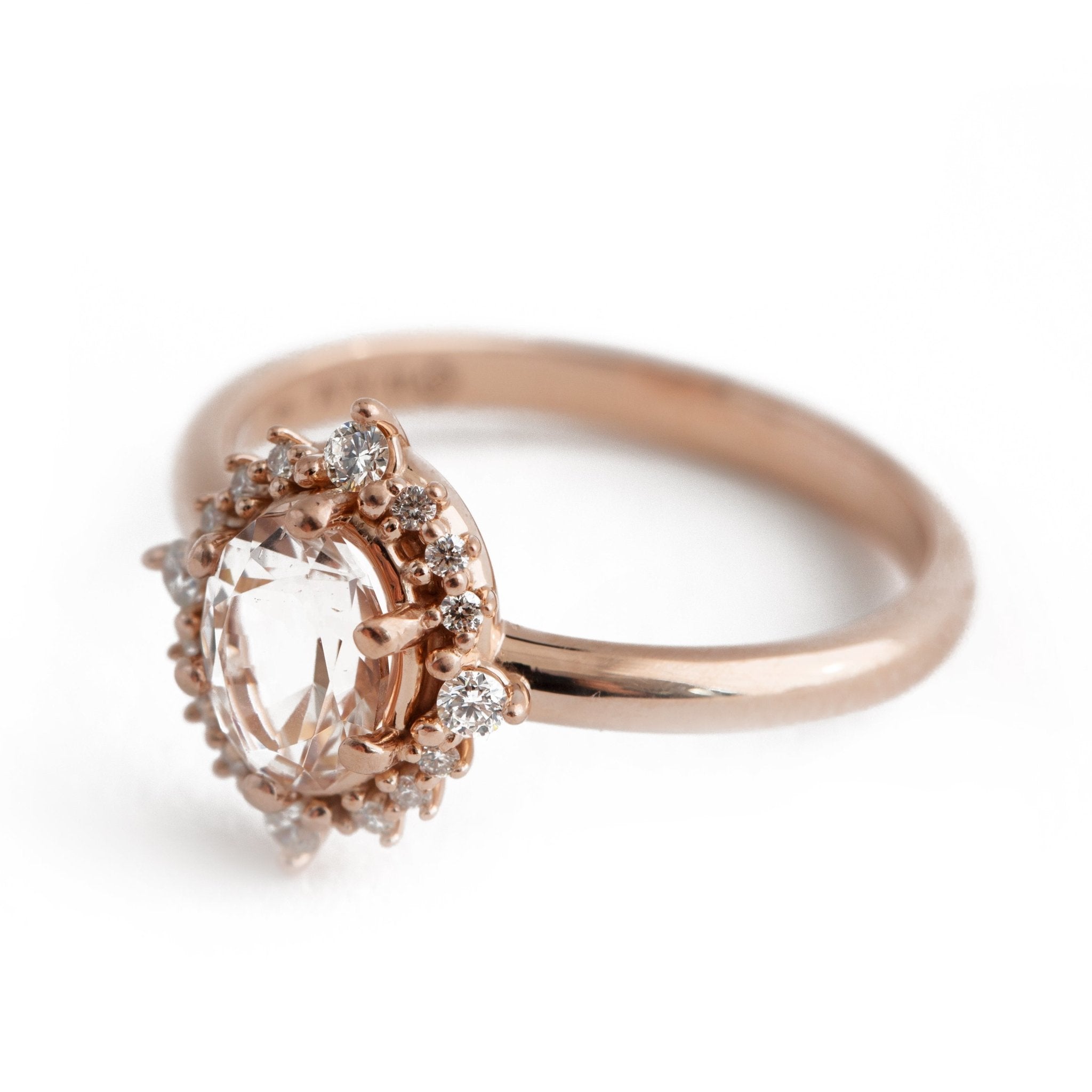 The Morganite Halo – W.R. Metalarts