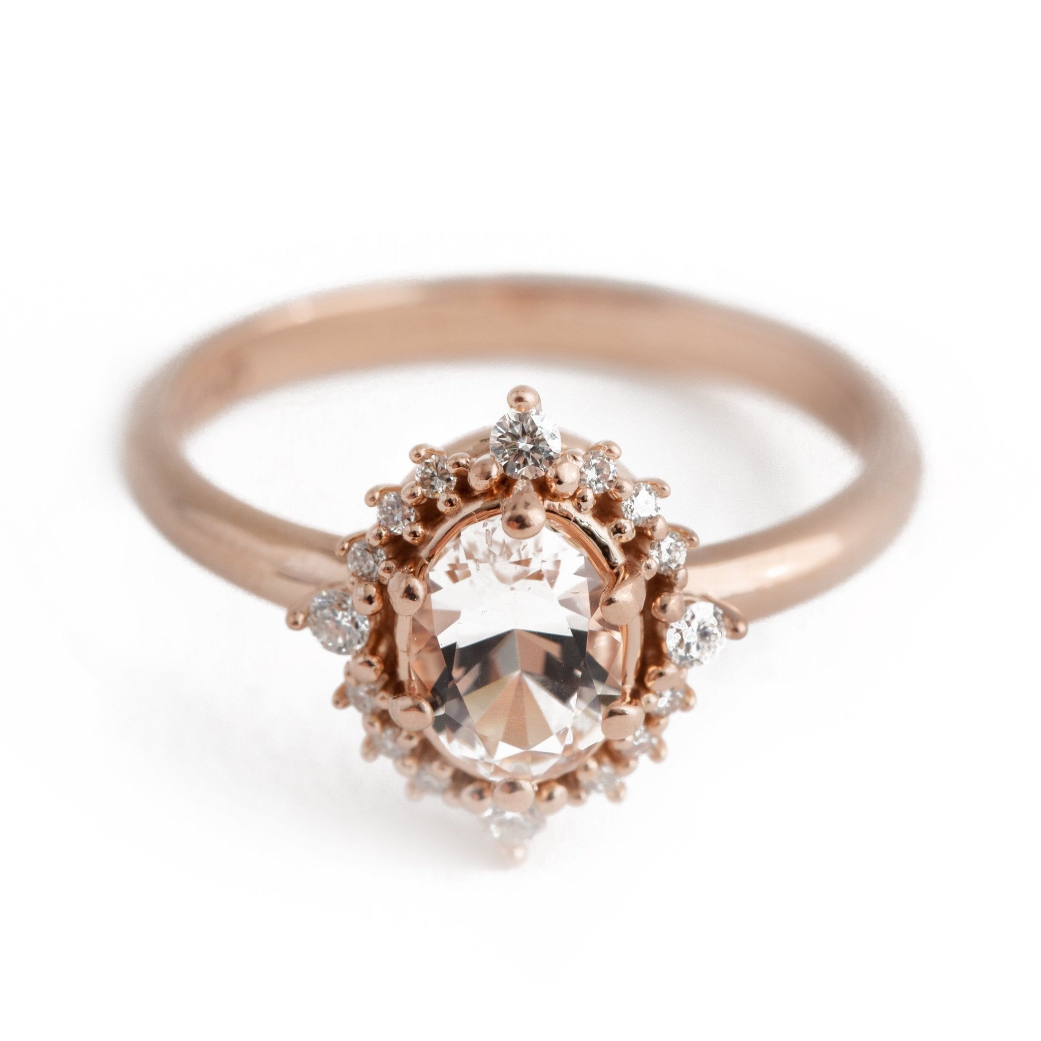 The Morganite Halo – W.R. Metalarts